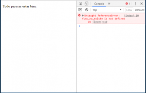 JavaScript: Uso de la consola del navegador