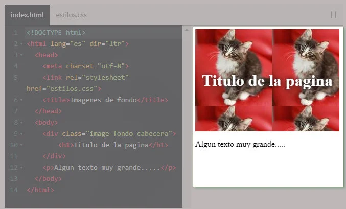 Fondo De Pantalla Html Con Imagen Vista Ampliada Del Código Html Y